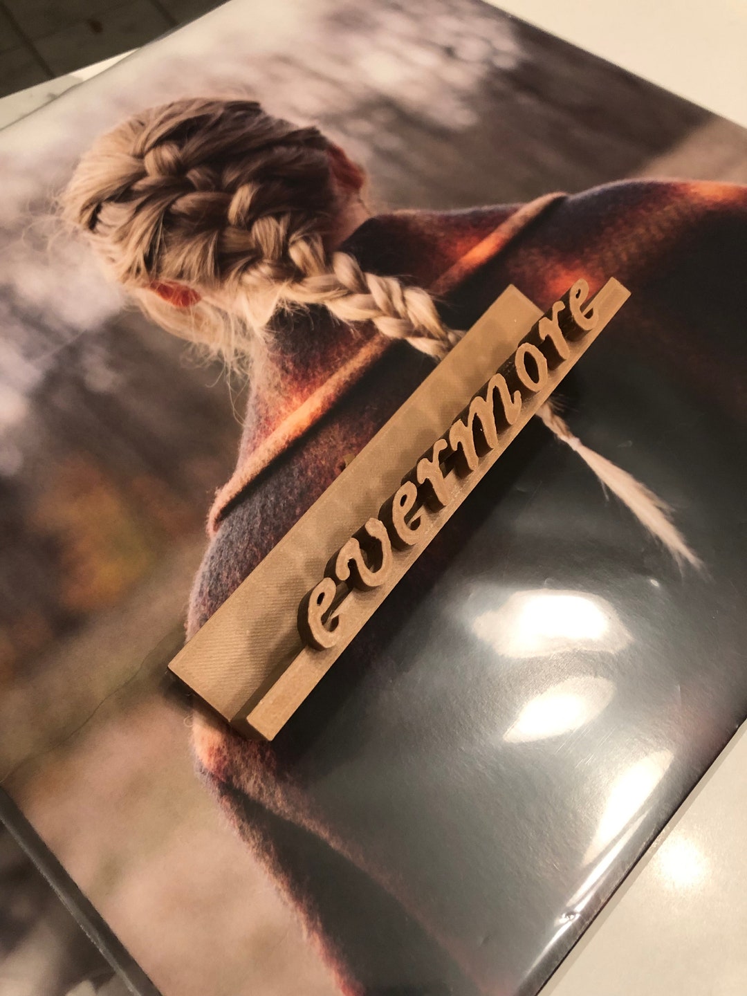 CD Wall Display for "evermore" | Customized CD Wall Mount - Etsy