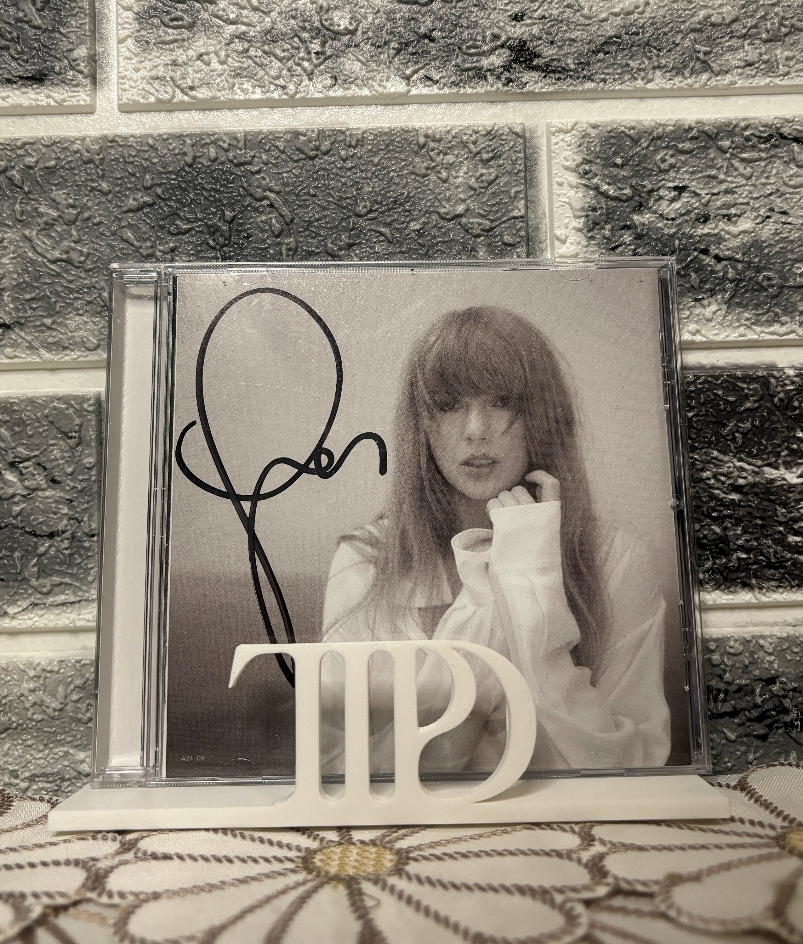 CD Wall Display for "ttdp" | Customized CD Wall Mount for “the Tortured ...
