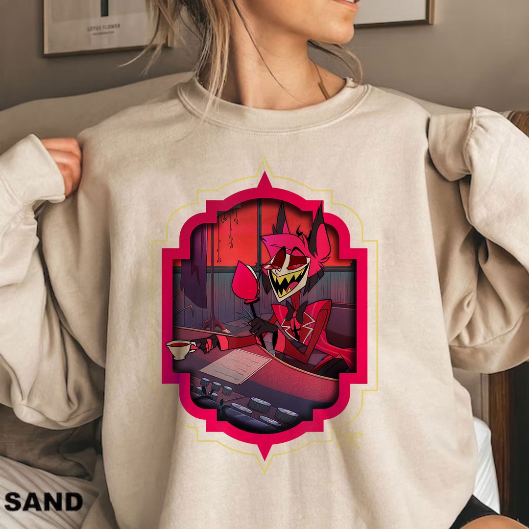 Hazbin Hotel Alastor Classic T-shirt, Hazbin Hotel Characters ...