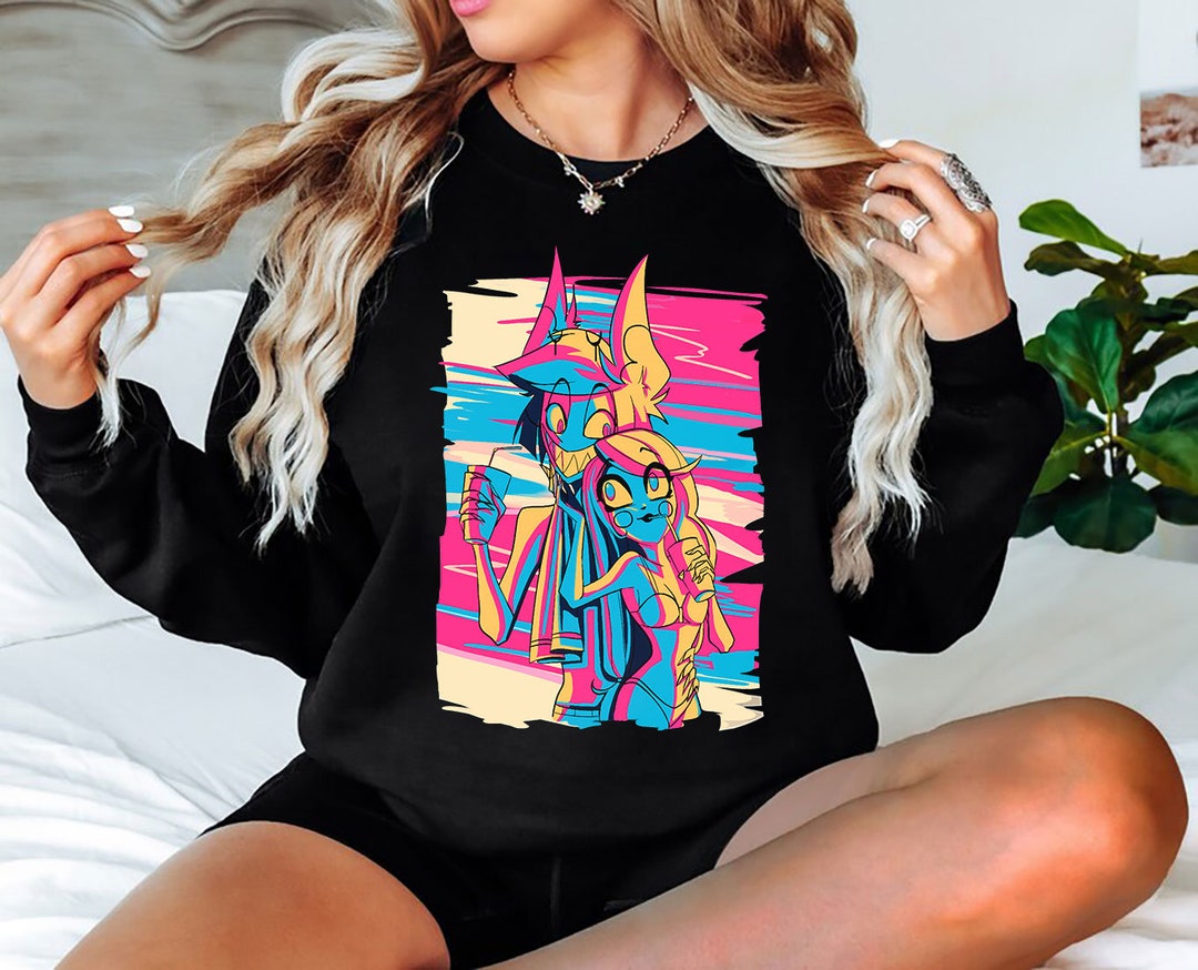 Charlie Alastor 2024 Hazbin Hotel V-day T-shirt, Alastor and Charlie ...