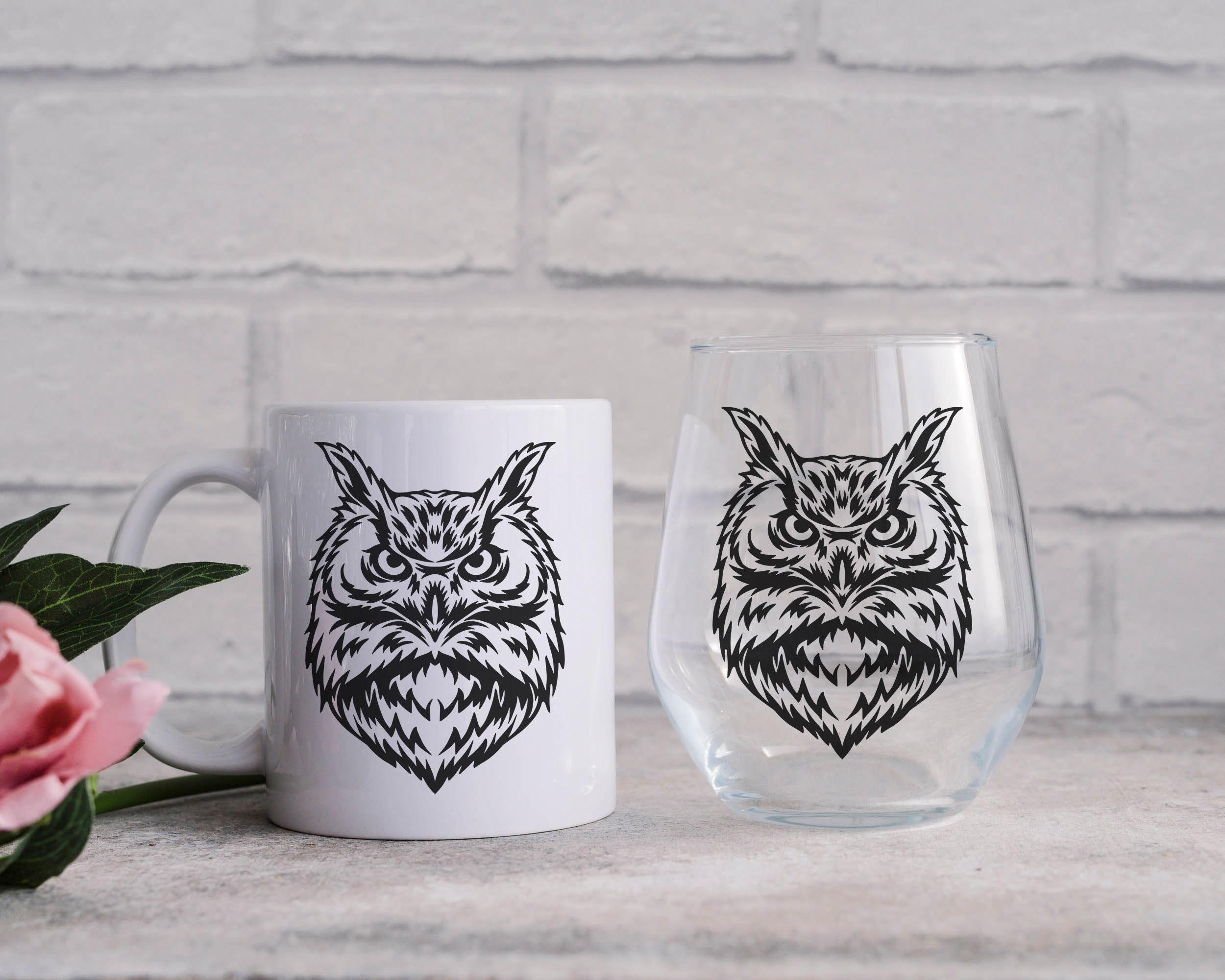 Owl SVG Cut Files Owl SVG Owl Head SVG Animals Clipart - Etsy