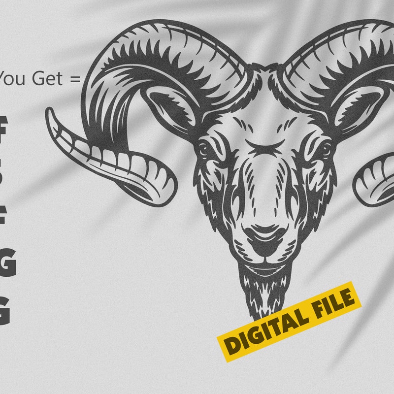 Goat Svg - Etsy