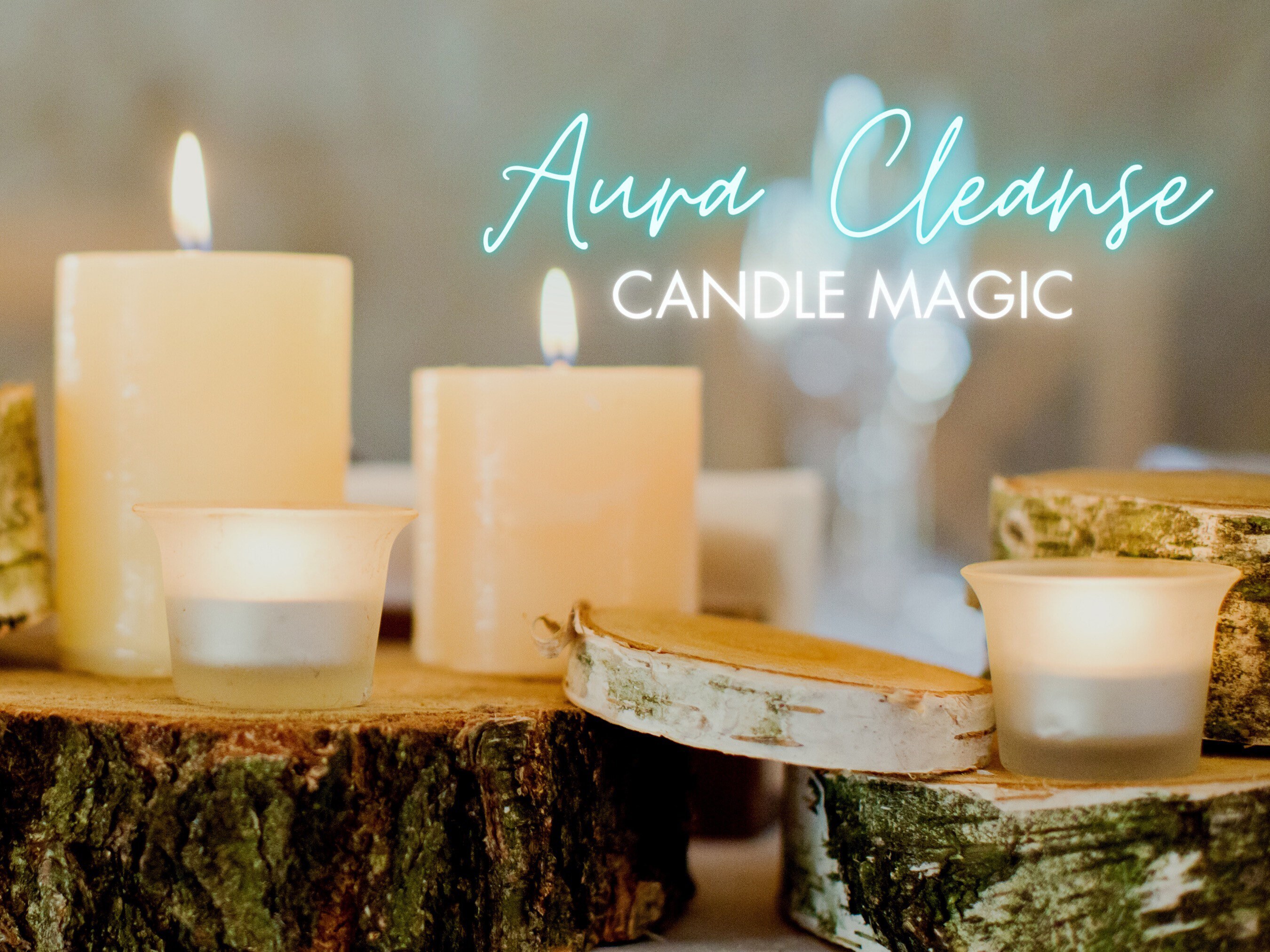 Aura Cleanse Candle Magic - Purify Your Aura and Remove Curses - Etsy