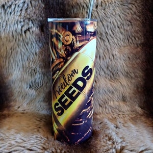 Freedom Seeds Tumbler, 2nd Amendment, Ammo, Bullets, I 2nd That ...