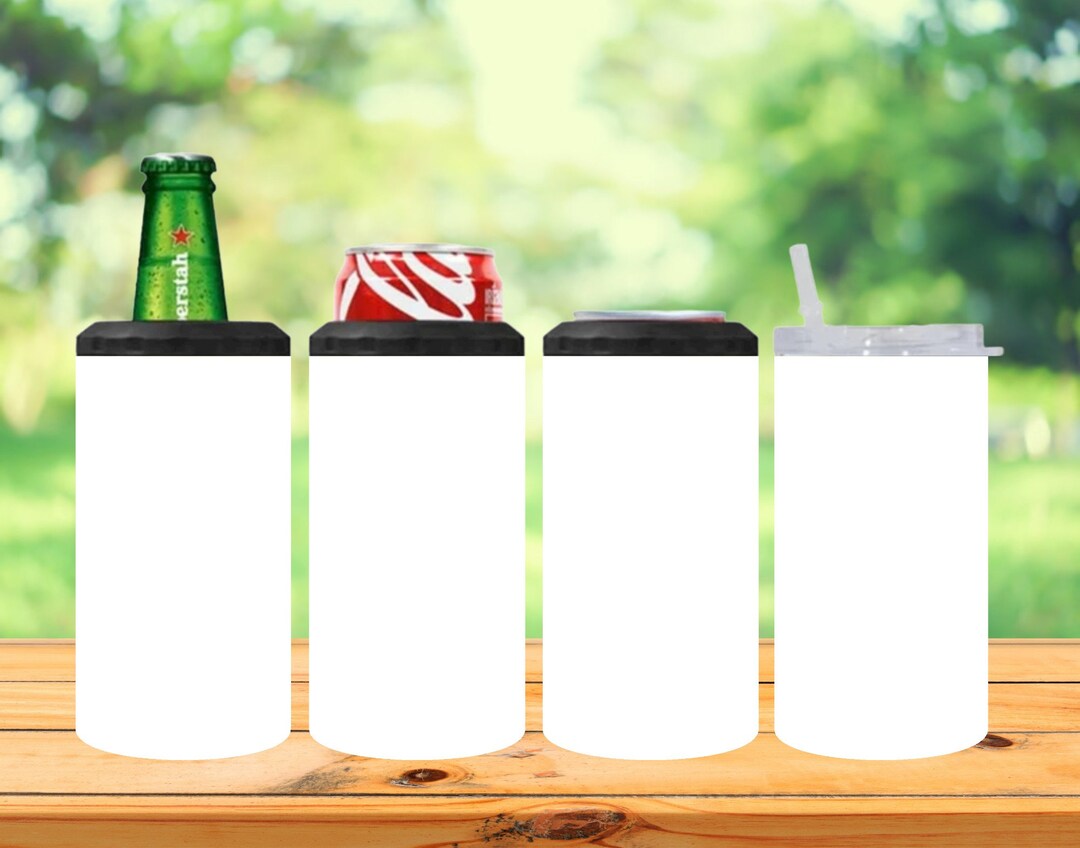 4 in 1 Can Cooler Mockup - Etsy