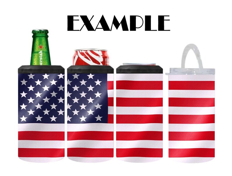 4 in 1 Can Cooler Mockup - Etsy