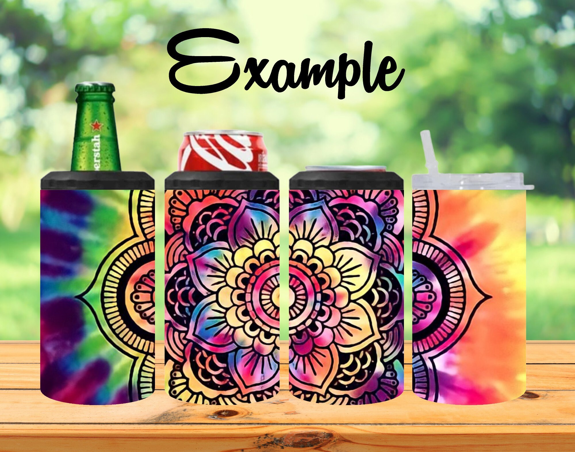 4 in 1 Can Cooler Mockup - Etsy