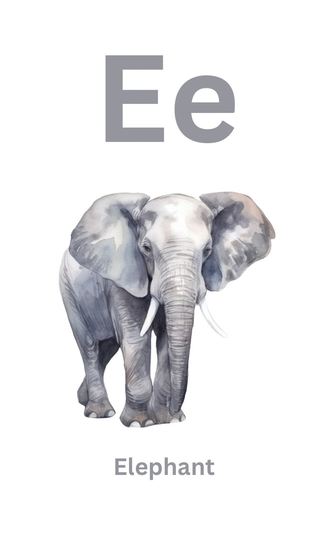 Animal ABC Flashcards for Kids | Fun Alphabet Learning Cards ...