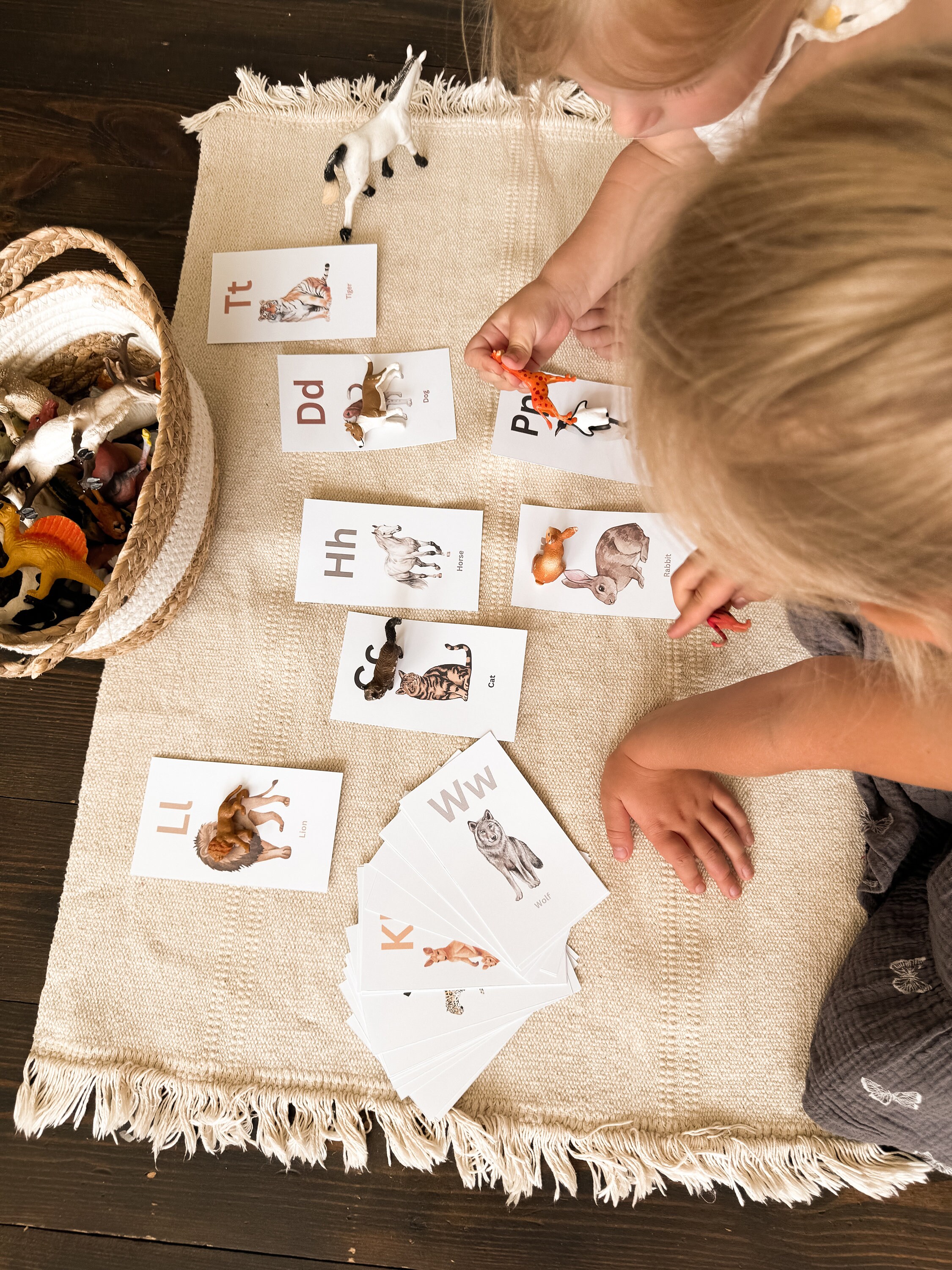 Educational Animal Alphabet Flashcards - Perfect for Kids Learning Abcs ...