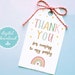 Thank You Party Tags, Instant Download, Thank You for Coming to My ...