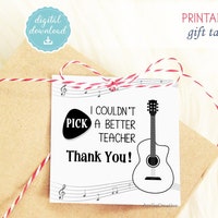 You Rock Printable Favor Tags, Instant Download, Rock Star Birthday ...