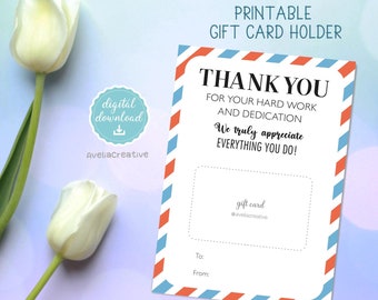 Thank You for Your Hard Work - Etsy