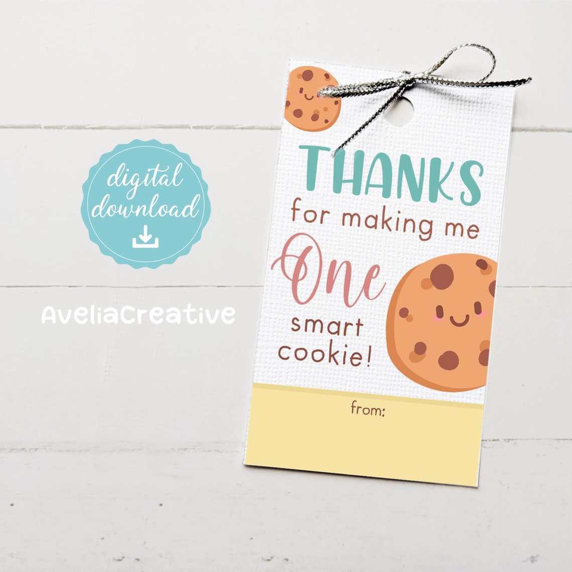 Teacher Appreciation Gift Tags Instant Download Thanks for - Etsy