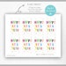 Happy New Year Gift Tags, Instant Download, Printable New Year Tags ...