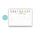 Celebrate With Us Blank Invitation, Instant Download, Fill-in ...