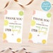 Thank You Gift Tags, Thank You for Making This Year Easy Peasy Lemon ...