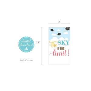 Graduation Printable Gift Tags, Instant Download, Student Gift Tags ...