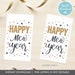 Printable New Year Gift Tags Instant Download Happy New Year - Etsy Canada