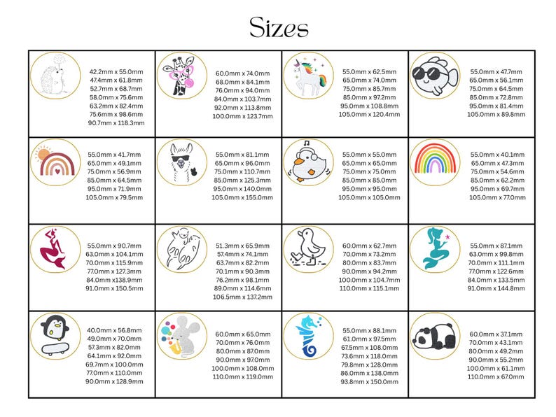 Machine Embroidery Design Babys & Children Bundle | 16 Baby-motifs ...
