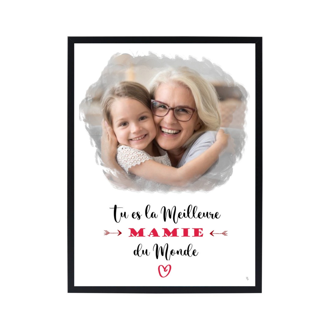Poster Best Grandma in the World / Grandmother's Day Gift - Etsy