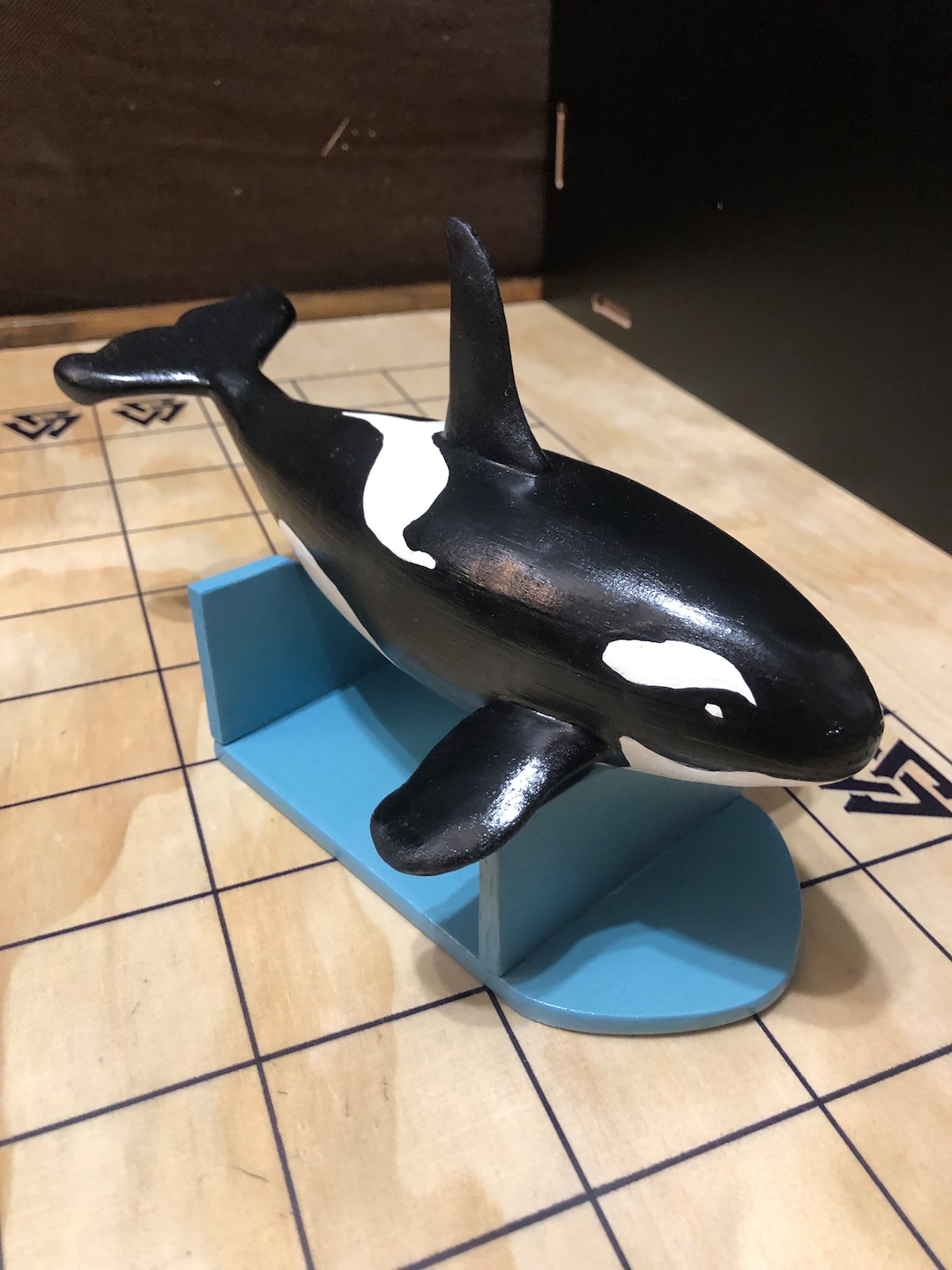 Killer Whale/orca Sculpture Hand Carved From White Cedar From British ...
