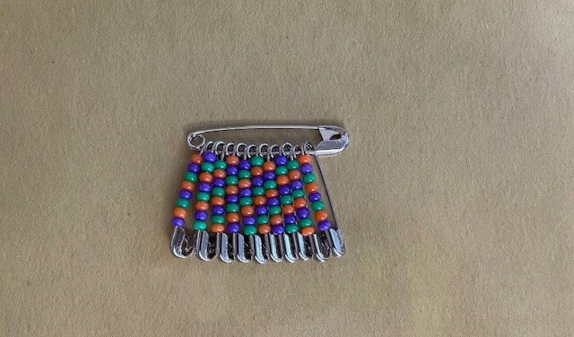 20 Friendship Pins (set 171) - Seed Beads/safety Pins - 80's, Gen X ...