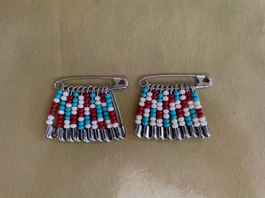 20 Friendship Pins (set 151) - Seed Beads/safety Pins - 80's, Gen X ...