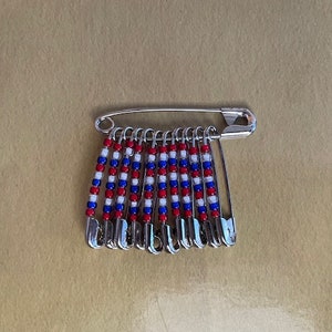 20 Friendship Pins (set 113) - Seed Beads/safety Pins - 80's, Gen X ...