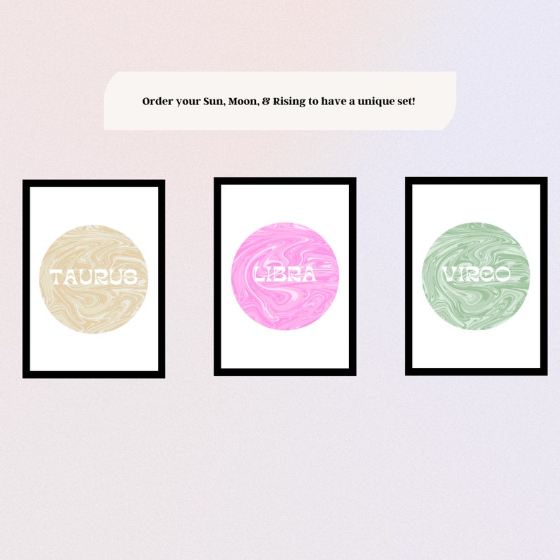 Printable Taurus Wall Art Printable Taurus Poster Taurus - Etsy