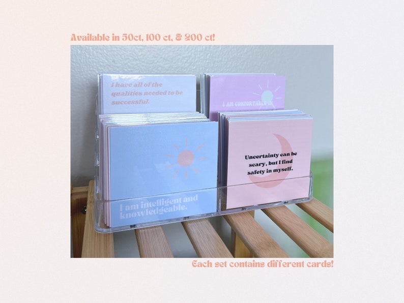 200 Printable Affirmation Cards | PDF Affirmation Cards | Digital ...