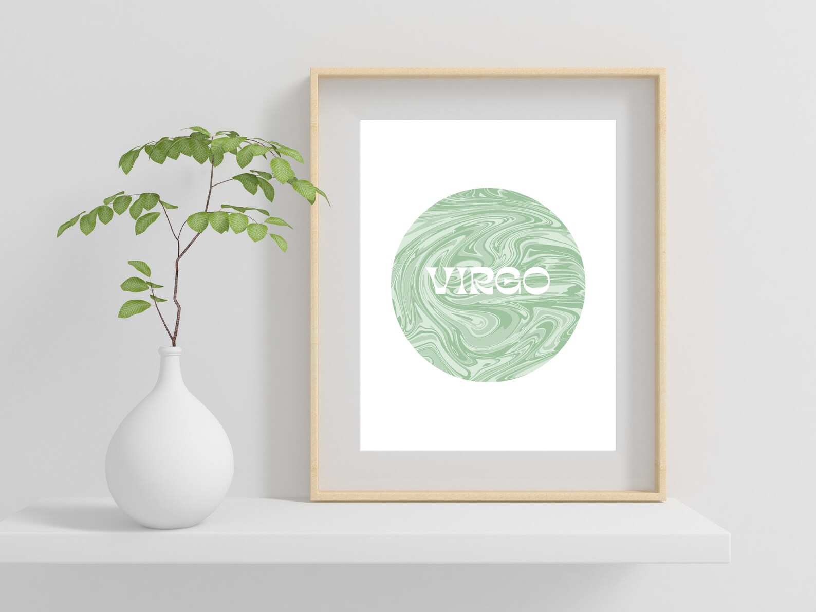 Printable Virgo Wall Art | Virgo Digital Download | Virgo Astrology ...