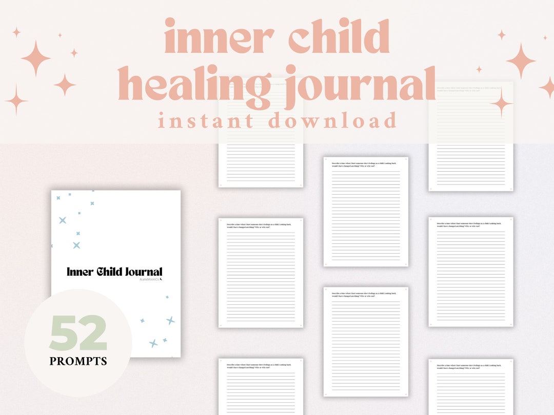 Printable Inner Child Journal | Inner Child Workbook | Inner Child ...