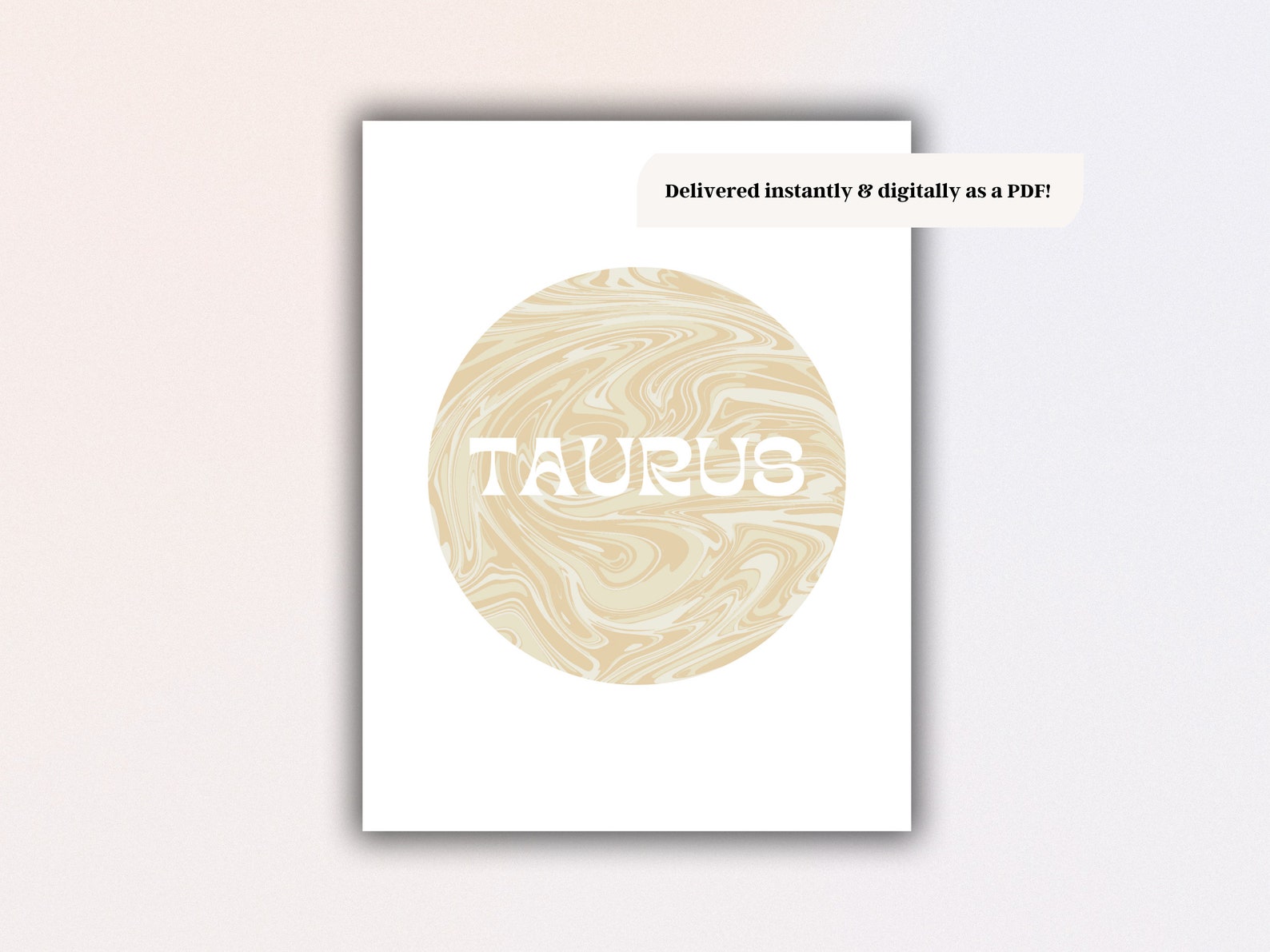 Printable Taurus Wall Art Printable Taurus Poster Taurus - Etsy