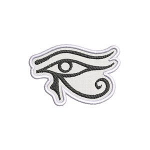 Eye of Horus Symbol Patch/iron-on Patch/wedjat Udjat Eye/well-being ...