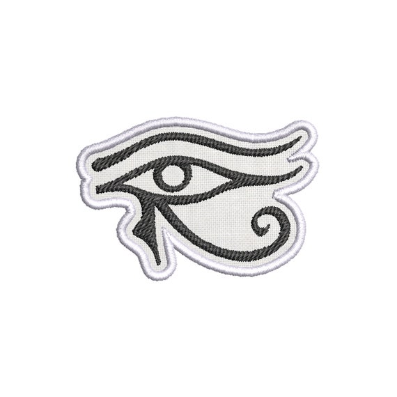 Eye of Horus Symbol Crest Embroidered Iron on Patch Wedjat - Etsy
