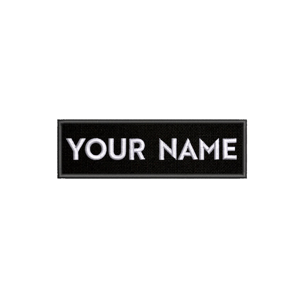 Custom Your Name Tag 5 X 1.5 Embroidered Iron on - Etsy