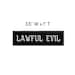 Lawful Evil Alignment Embroidered Iron on Patch Sew on Geeks Gamers ...