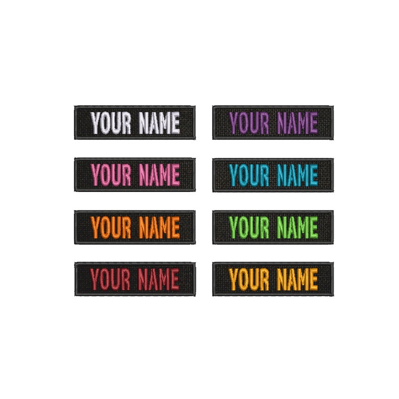Velcro Name Tag - Etsy