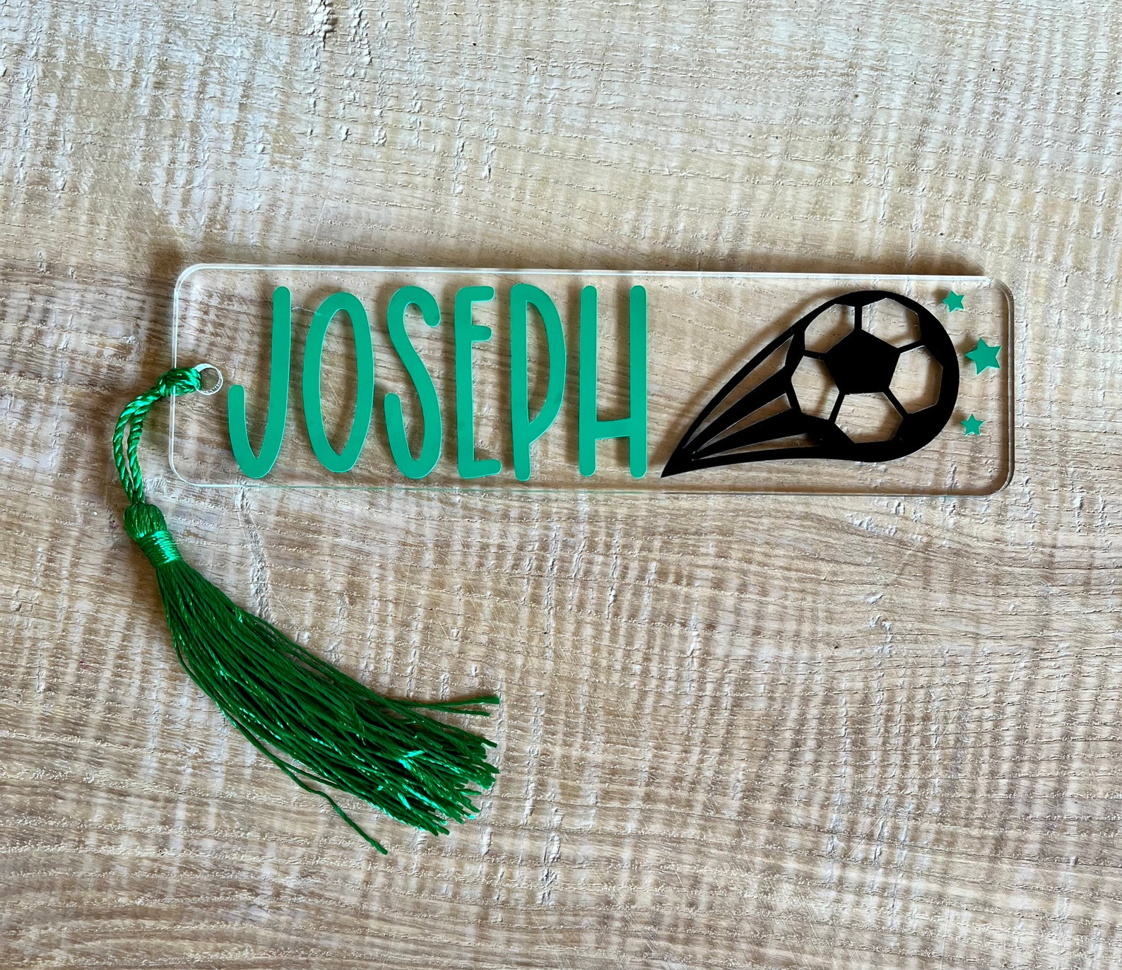 Personalised Football Bookmark Boys or Girls Bookmark With - Etsy UK