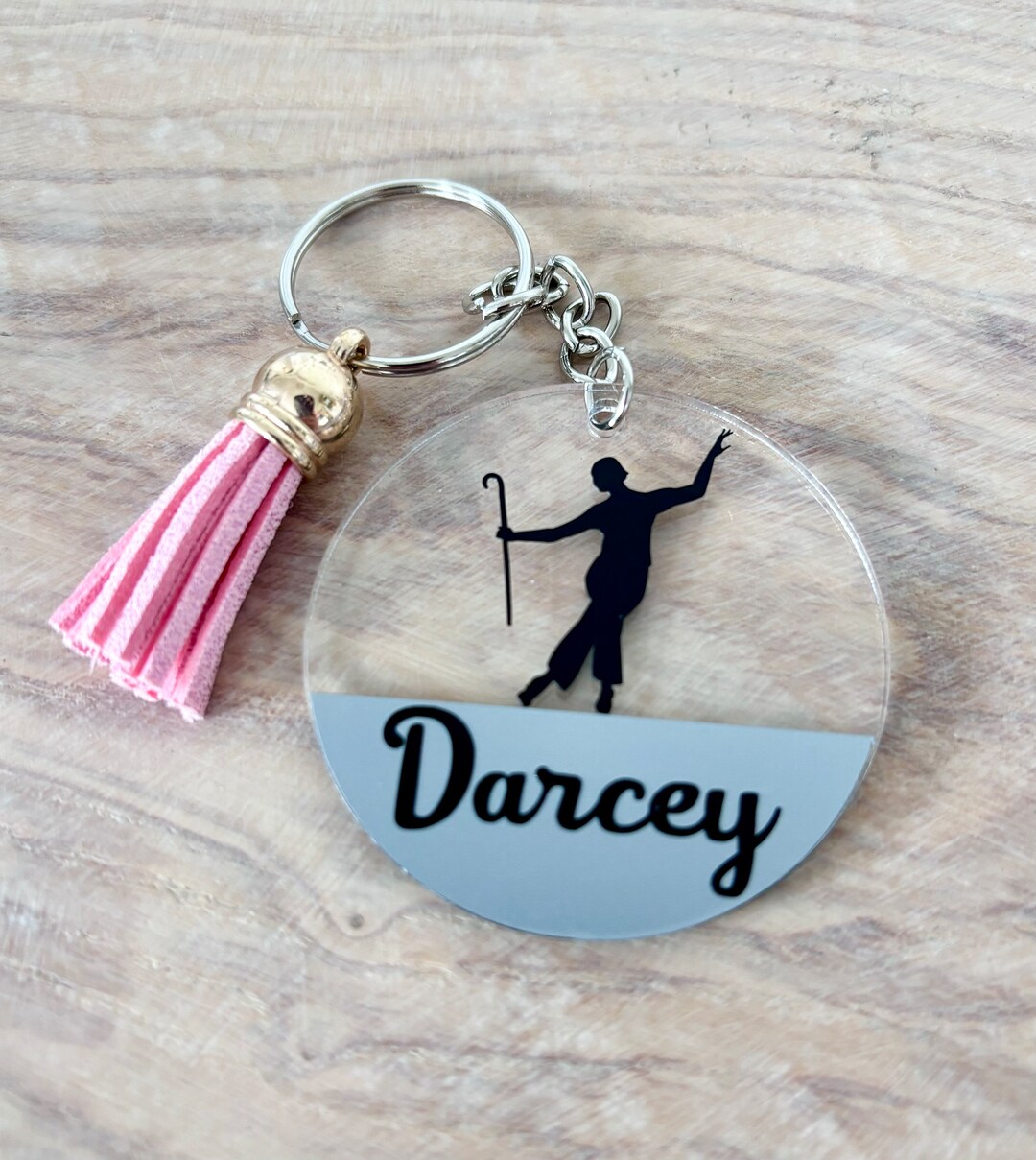 Personalised Tap Dancing / Tap Dancer Keyring / Tap Dance Keyring. Tap ...