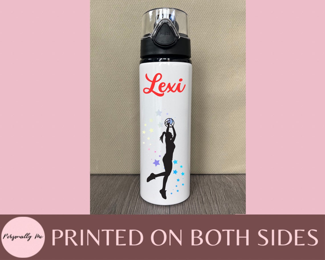 Personalised Netball Water Bottle Netball Drinks Bottle Gift. - Etsy