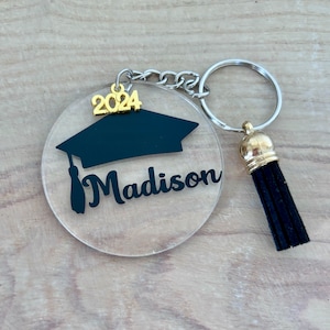 Personalised Graduation Keyring Gift, Personalised Graduation Keychain ...