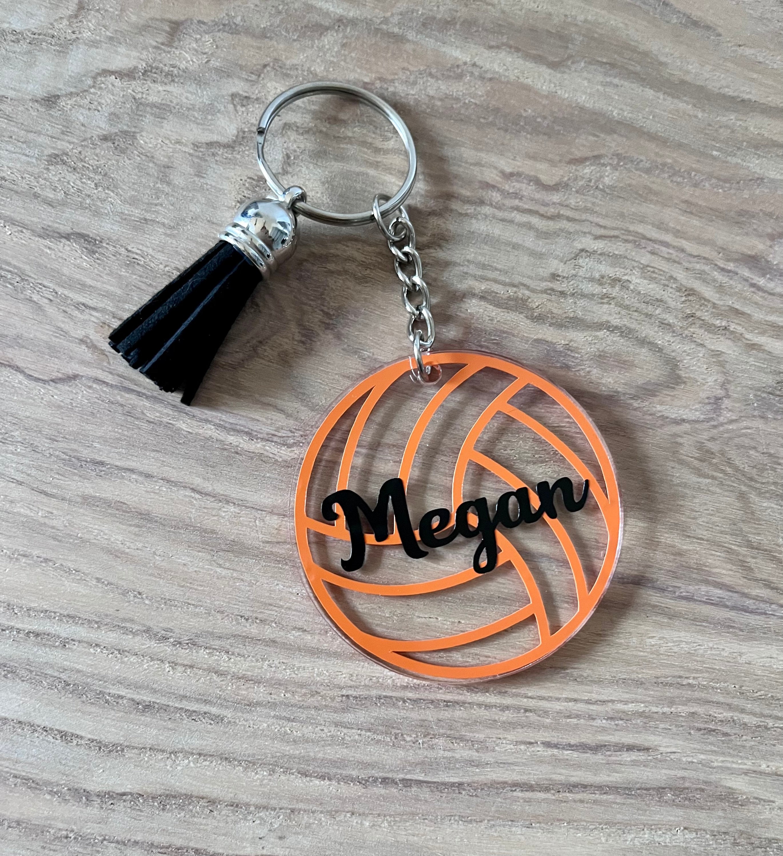 Personalised Netball Keyring / Personalised Netball Keychain / - Etsy ...