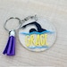 Personalised Swimming Themed Keyring / Personalised Swimming Keychain ...