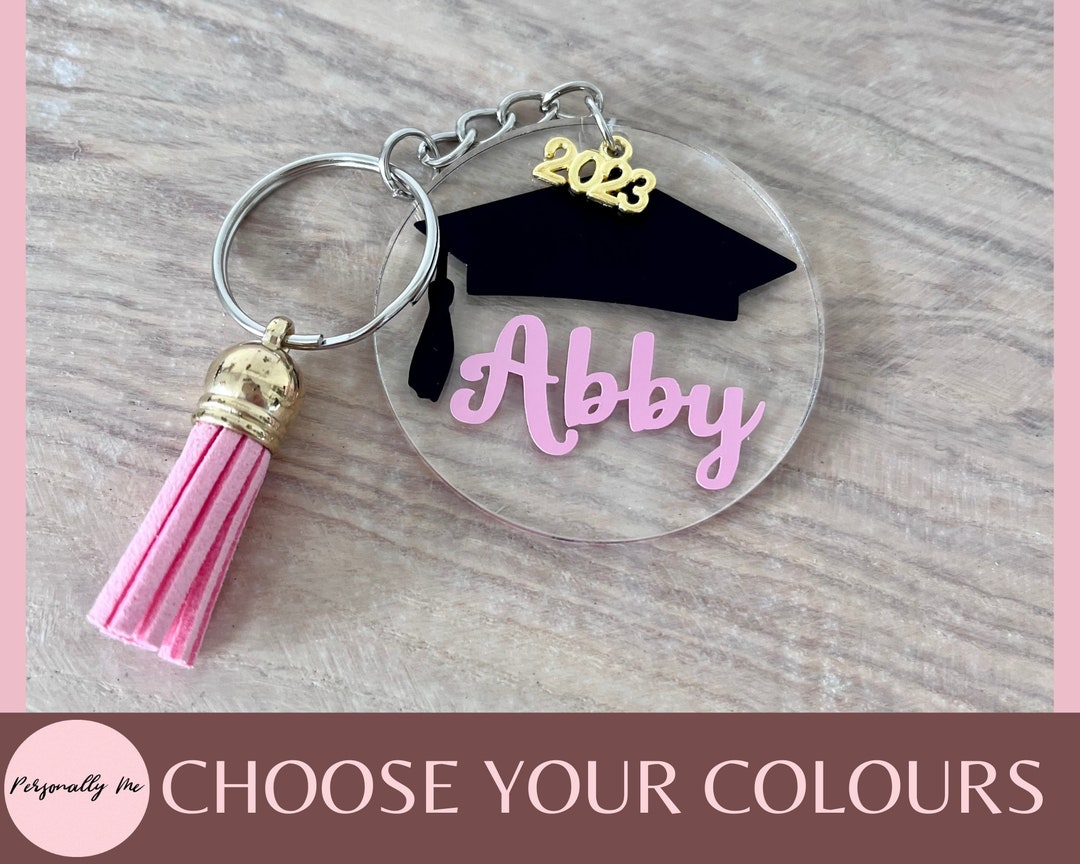 Personalised Graduation Keyring Gift Personalised Graduation - Etsy