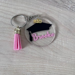 Personalised Graduation Keyring Gift Personalised Graduation - Etsy