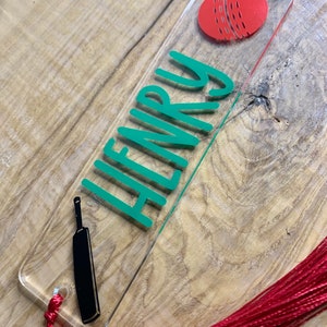 Personalised Cricket Bookmark, Boys / Girls Bookmark With Cricket Theme ...