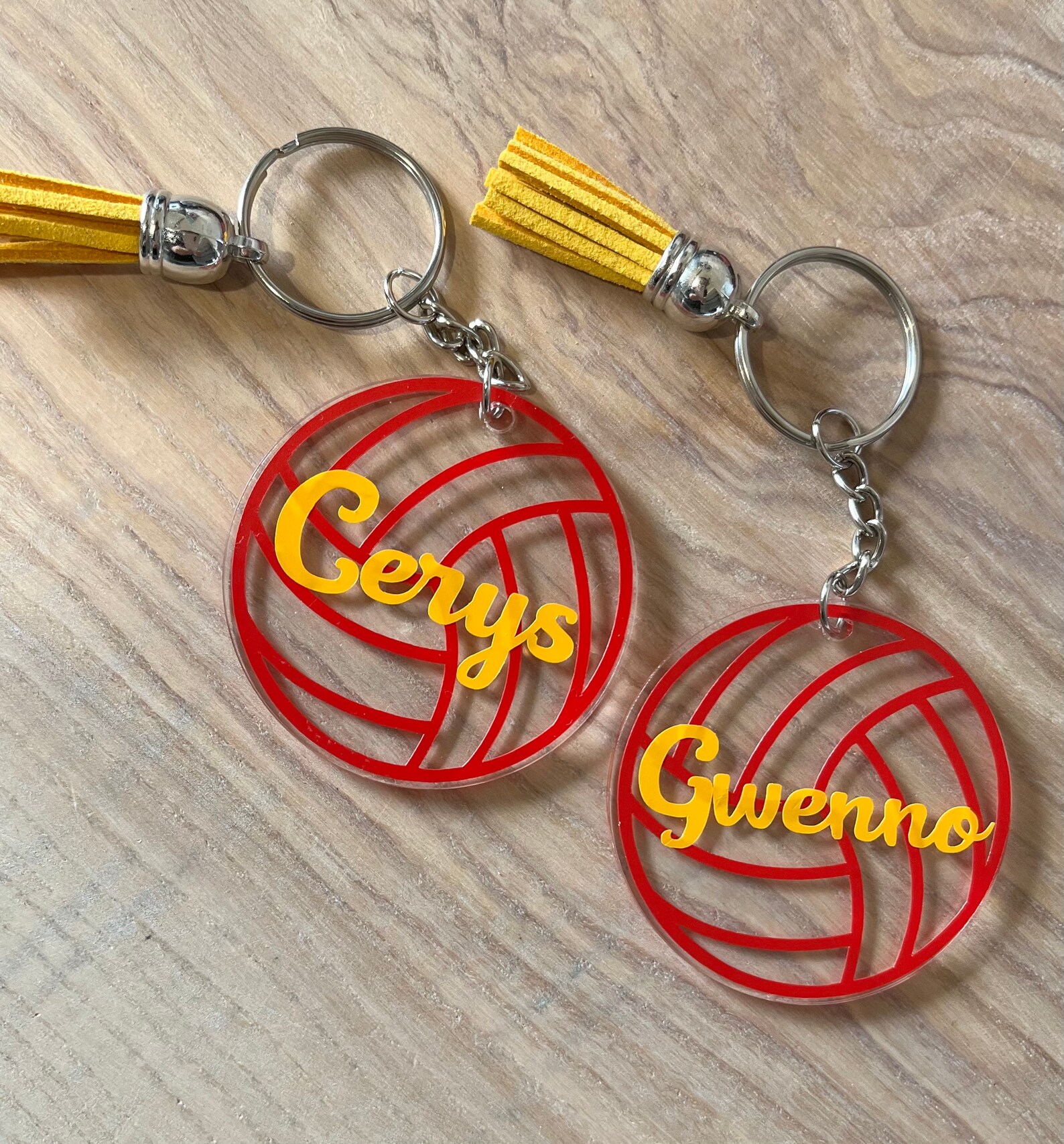 Personalised Netball Keyring / Personalised Netball Keychain / - Etsy ...