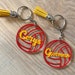 Personalised Netball Keyring / Personalised Netball Keychain / - Etsy UK