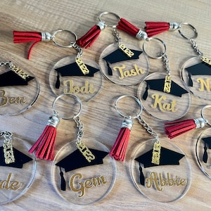 Personalised Graduation Keyring Gift, Personalised Graduation Keychain ...